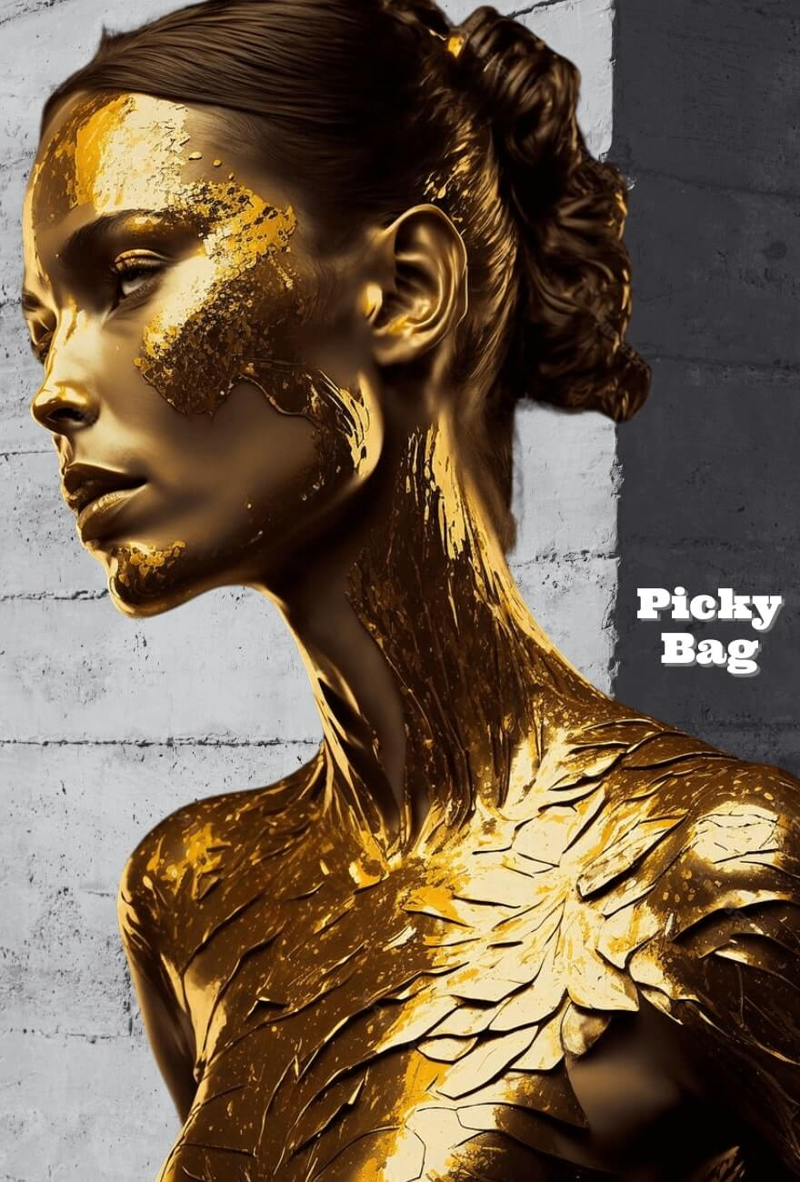 Sac banane doré | PICKY BAG – Picky Bag